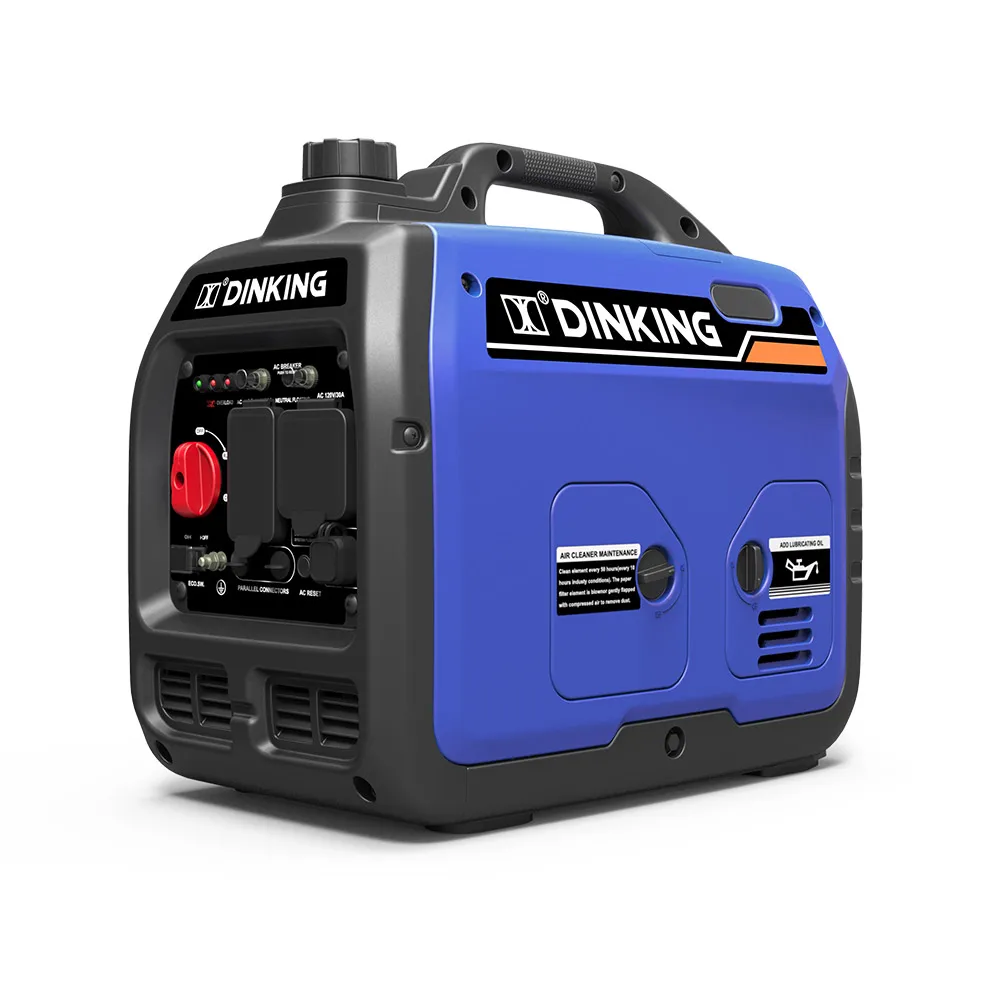 Dinking 2.2kw Gasoline Inverter Generator Portable Silent Energy ...
