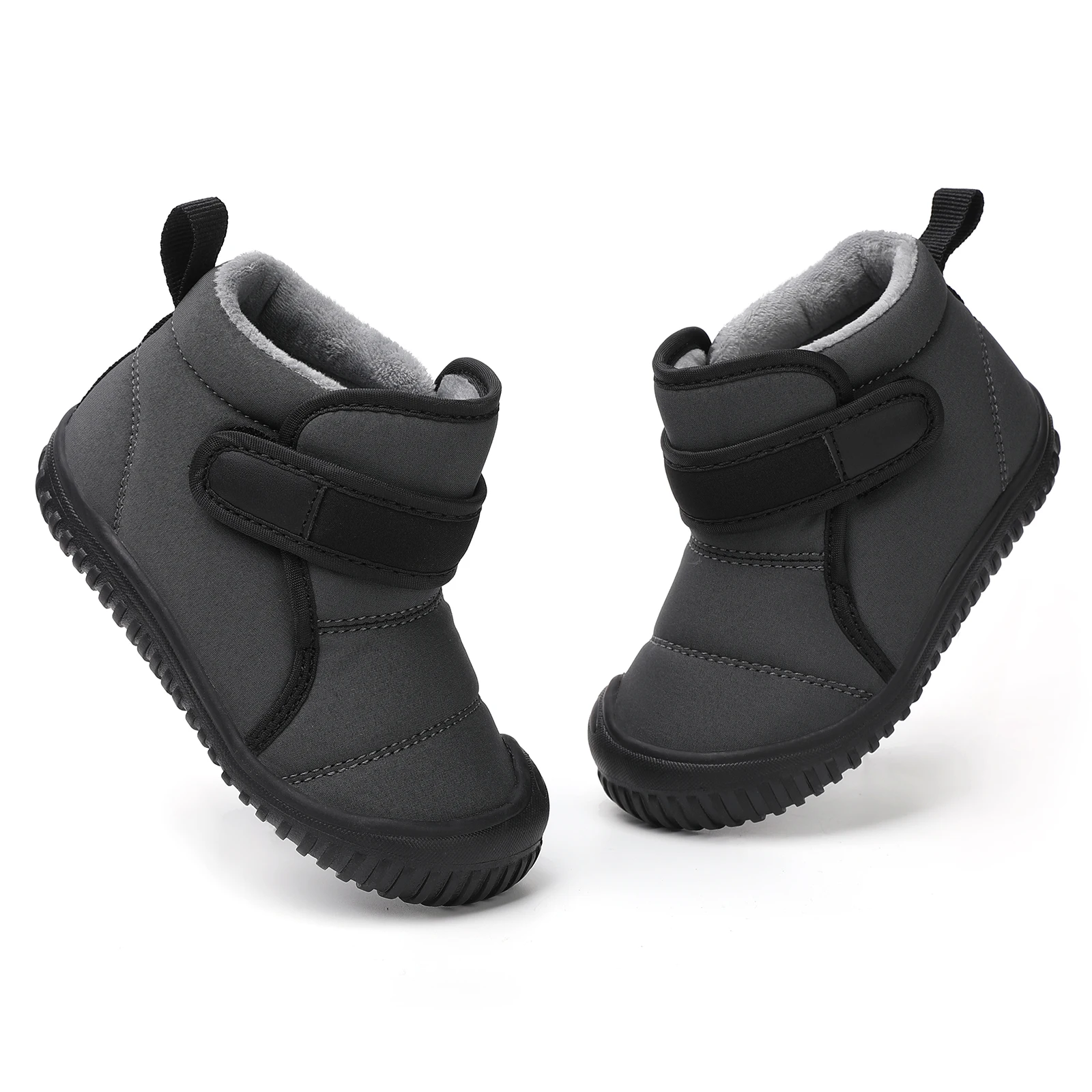 Boy's Girl's Baby Winter Boots Warm Plush Snow Shoes Toddler Boots ...