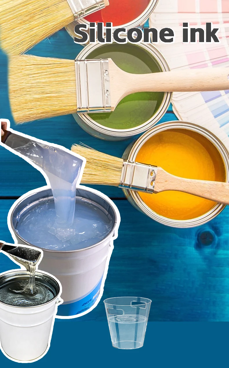 Anti-sublimation Heat Transfer Silicone Rubber Printing Ink for Fabric ...