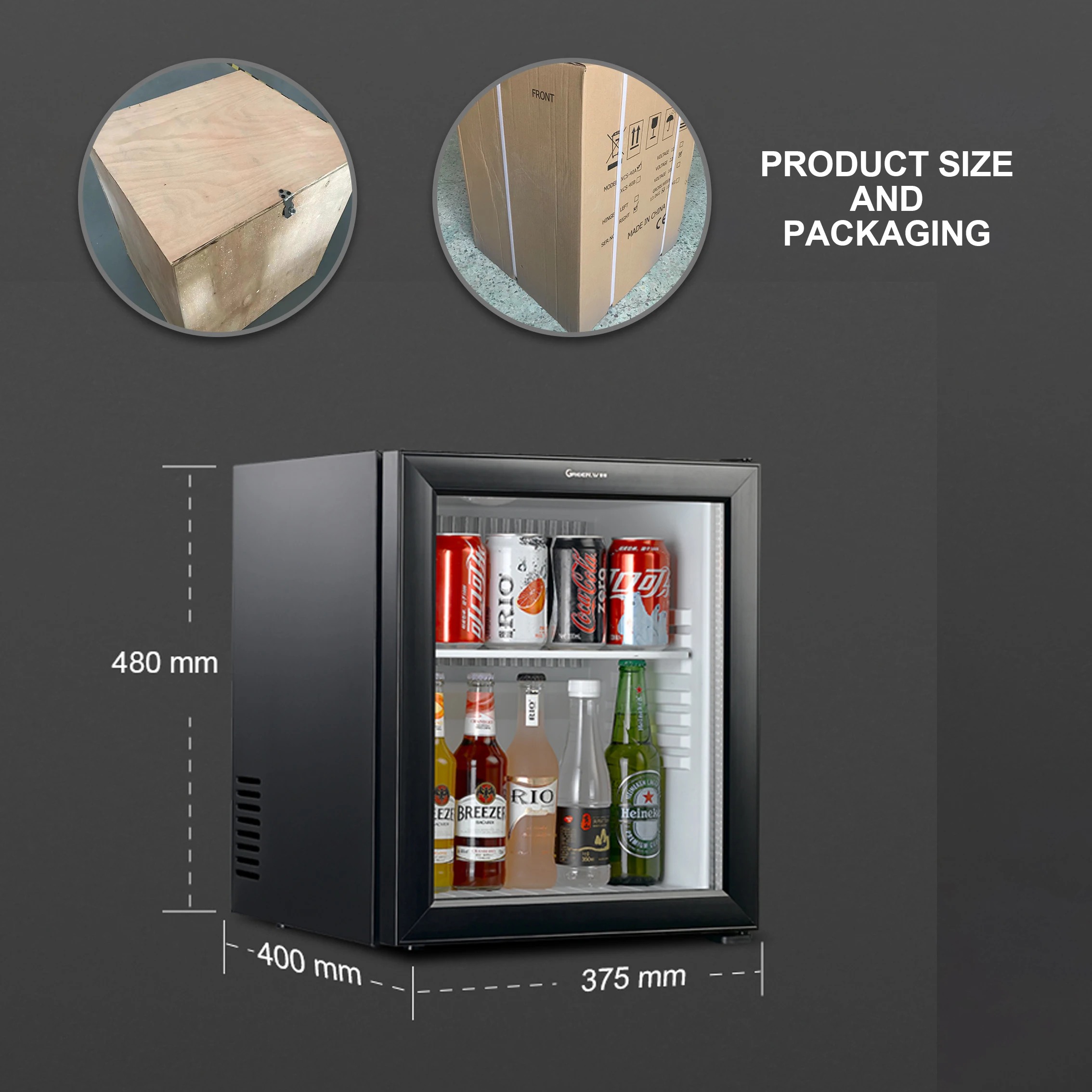 Mini Bar Fridge Size