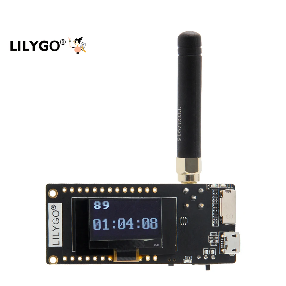 Lilygo Ttgo Lora32 V2.1_1.6 Version Esp32 Development Board 433/868/915/923mhz Wifi Bluetooth ...