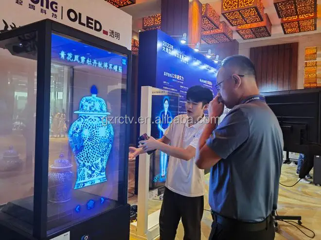30 Inch Transparent OLED Signage - High Definition Touch Screen