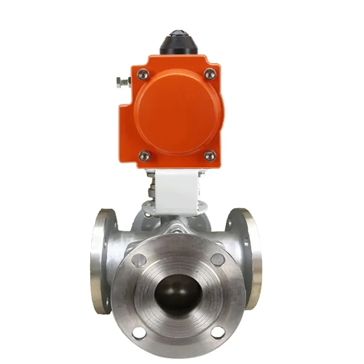DN150 6 Inch Double Flanged Stainless Steel Ball Valve