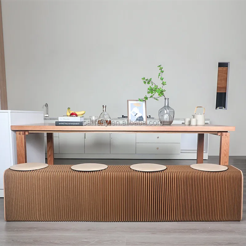 42cm Bench Paper Kraft Folding Paper Benches for Display