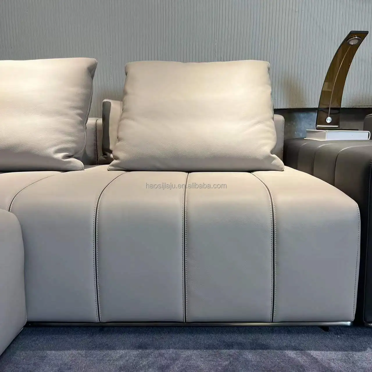 Italian Contemporary Minimalist Sectional Design Luxury Living Room ...