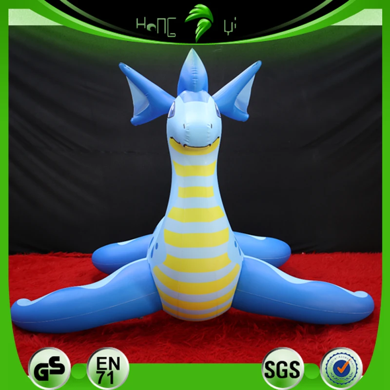 Hongyi Inflatable Giant Inflatable Blue Sea Dragon Pool Toys - Buy Blue ...