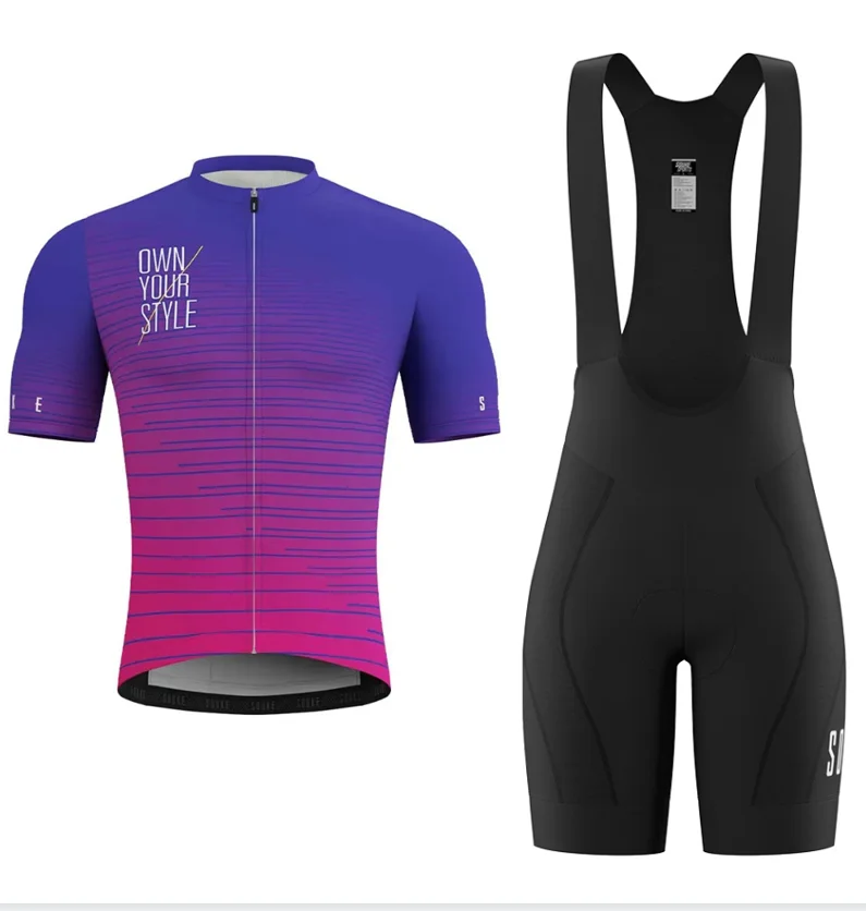 Souke Sports Cycling Gel Bib Shorts For Men Cycling Bib Seamless ...