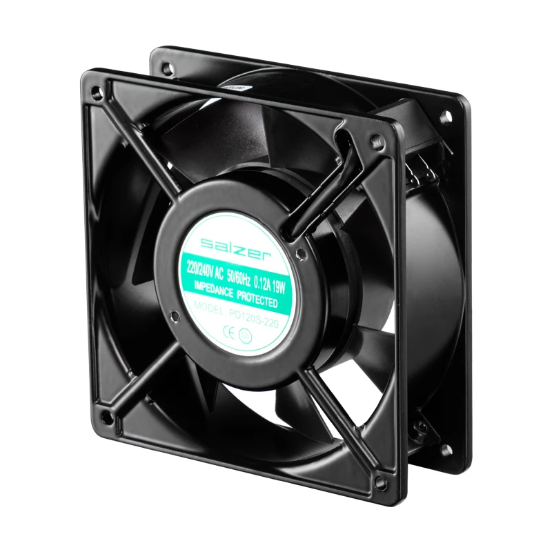 SALZER PD120S-220 AC Industrial Axial Flow fan exhaust cooling fan 120x120x38mm 4inch(TUV CE ...