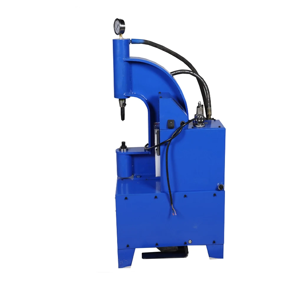 Electric Hydraulic Brake Shoes Plate Riveting Machine Brake lining ...