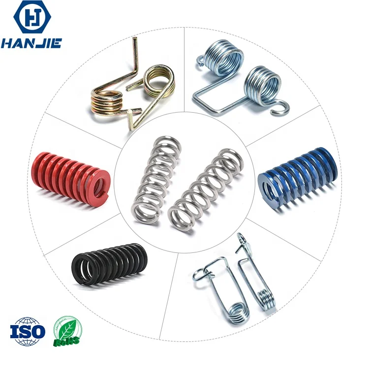 High Strength 65Mn Steel Compression Tension Spring in Stock Die Spring ...