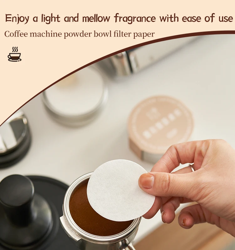 Siyue Aero Press Virgin Wood Pulp Espresso Round Brew Drip Tea Coffee ...