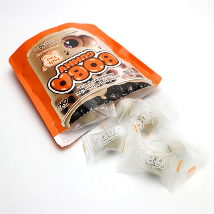Pearl Milk Tea Boba Tea Bubble Milk Tea Chewing Gummy Soft Candy - Buy ...