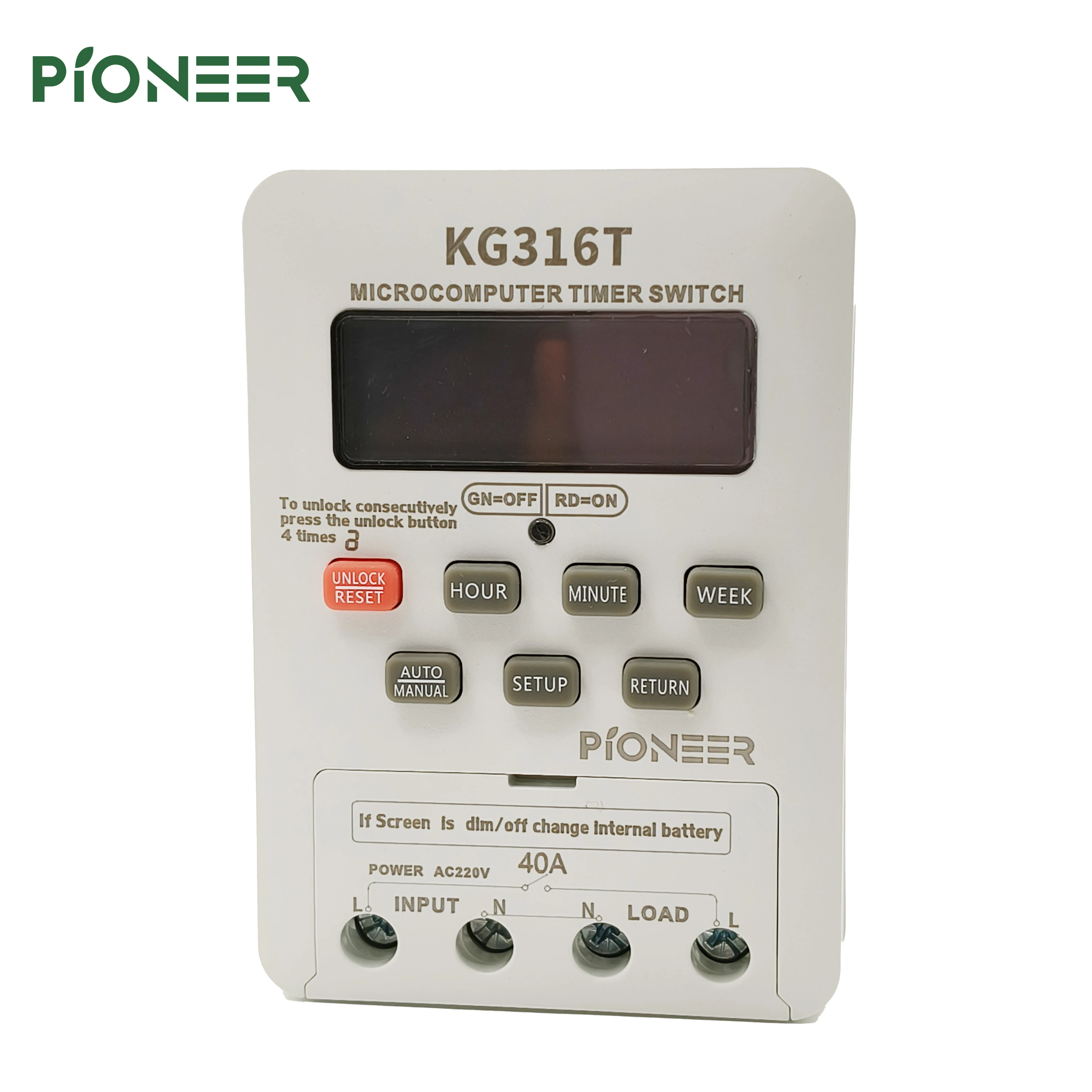 Direct Factory KG316T Digital Astronomical Timer Switch Programmable 7 ...