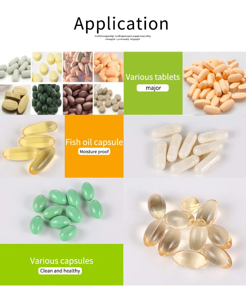 CUSTOM Solid Powder Medicine Chemical Bottles Pill Tablet Storage ...