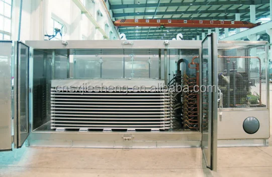 Types of Vertical Plate Freezer for Block Freezing Fish/Meat Hydraulic ...