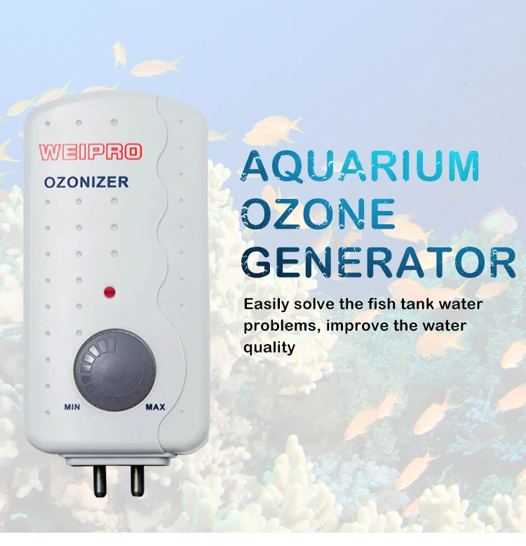 WEIPRO Adjustable Ozone Machine for Aquarium Water Purification