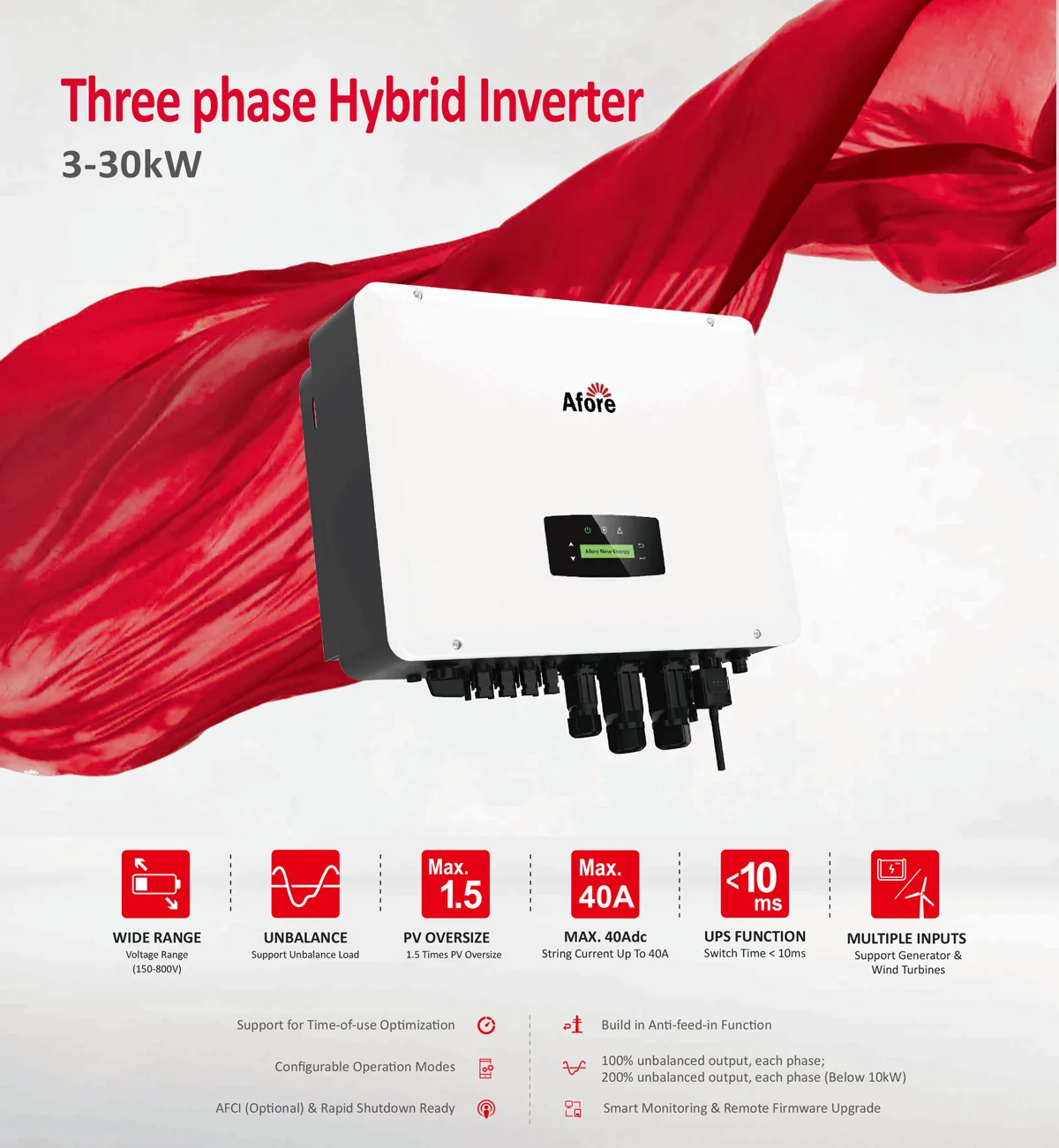 AFORE Hybrid Inverters - Efficient Power Solutions