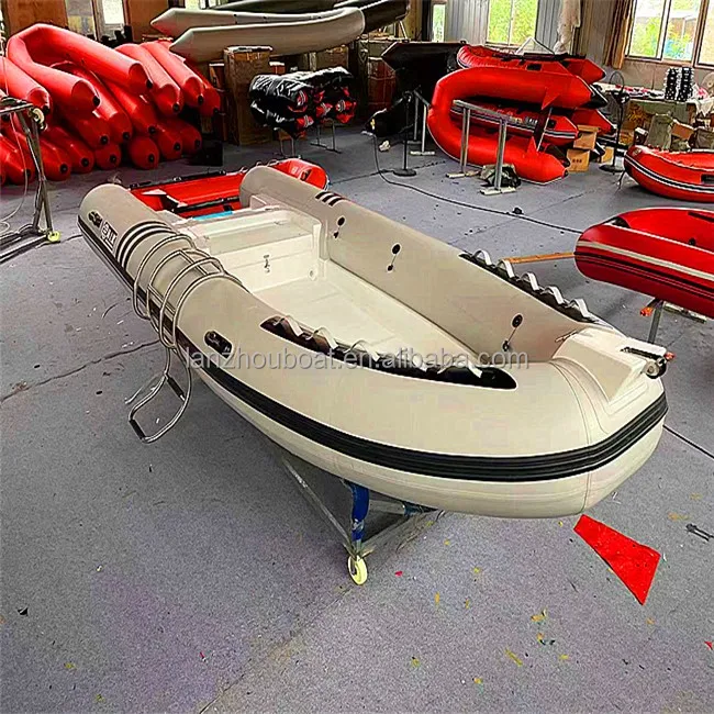 15.8 Feet RIB480 Fiberglass Rigid Inflatable Leisure Boat