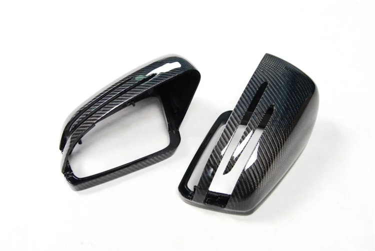 C-class W204 C200 Side Mirror Cover For W204 Carbon Fiber Abs Material ...