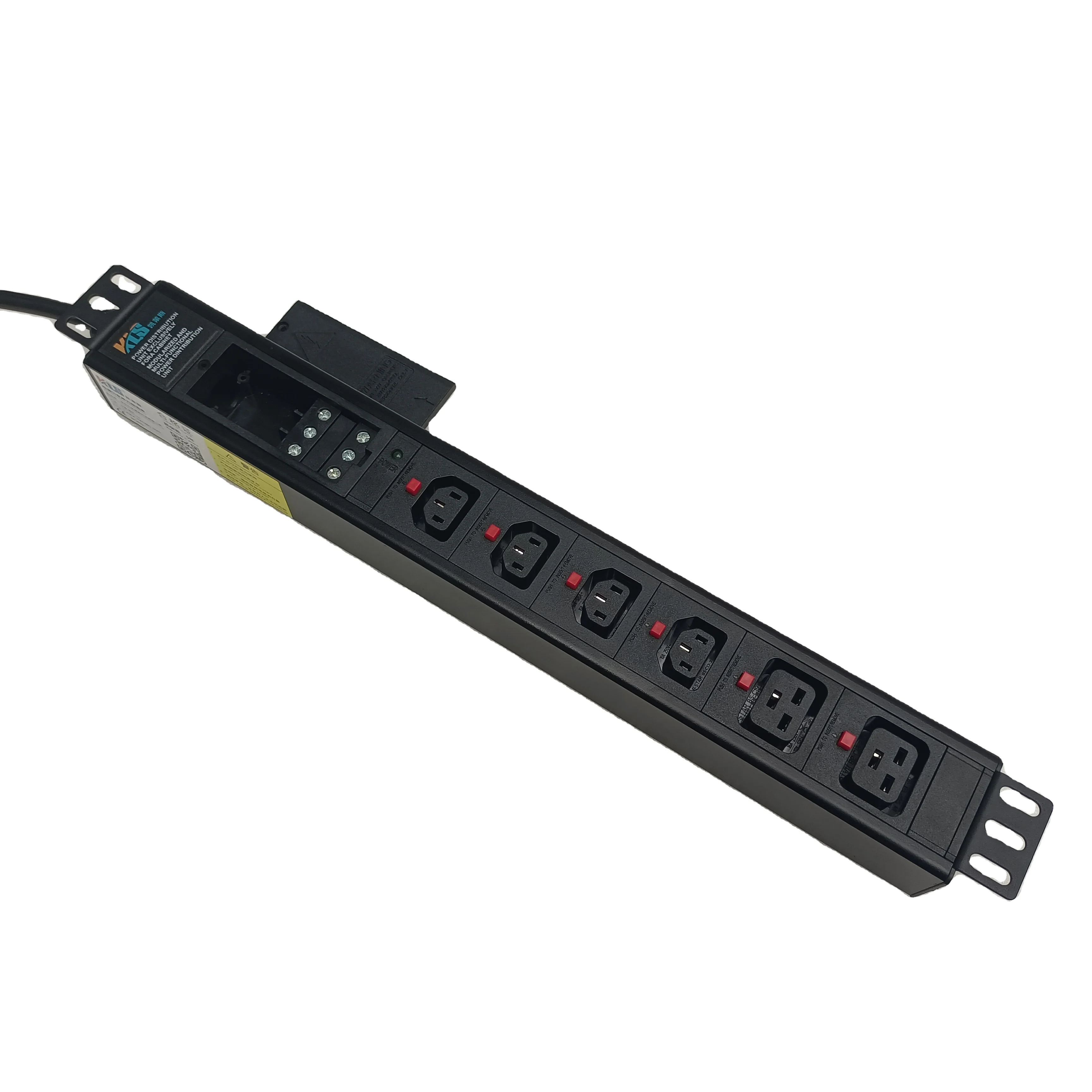 Pdu 12bit C13 Lockable Sockets 220v 10a Ac 10a Rack Basic Pdu 10a Pdu ...