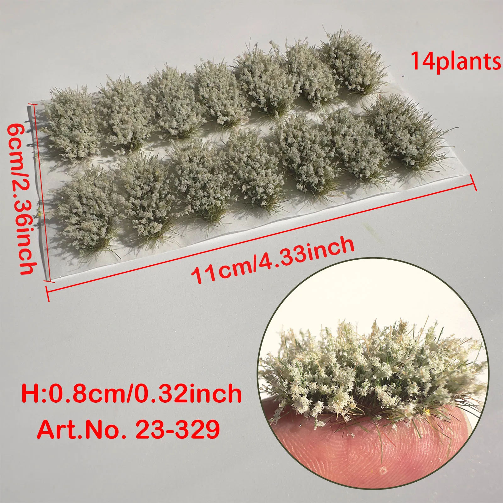 Miniature Grass Cluster Flower Cluster Model Irregular Model Scene ...