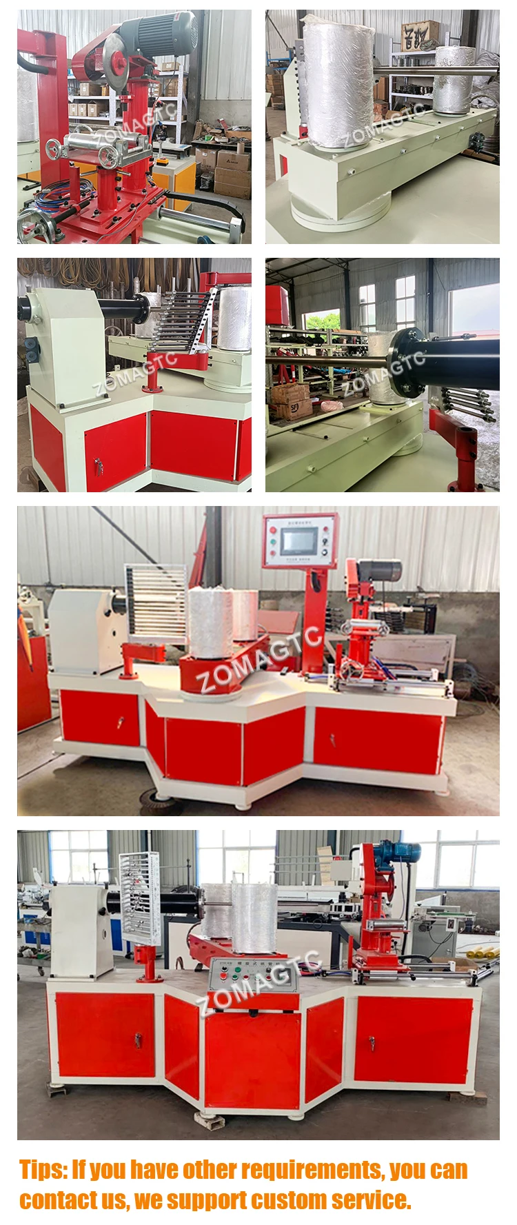 Automatic Core Cutting Container - Efficient Paper Tube Machine