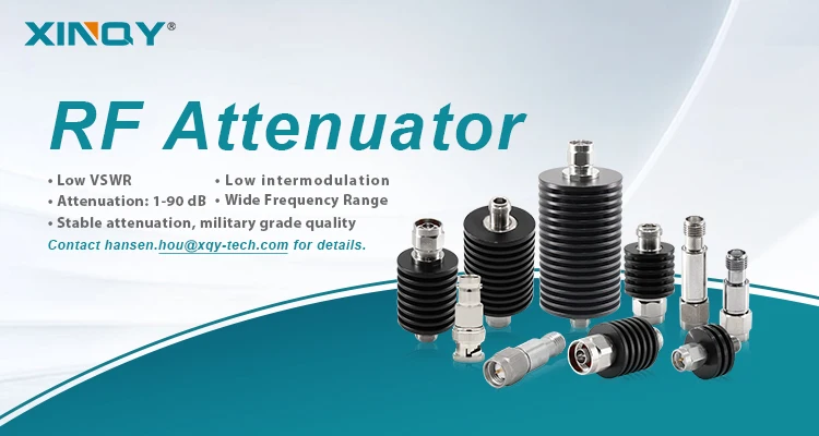 Xinqy Rf Fixed 10w Attenuator 1db 30db Sma Type Dc 6ghz Microwave