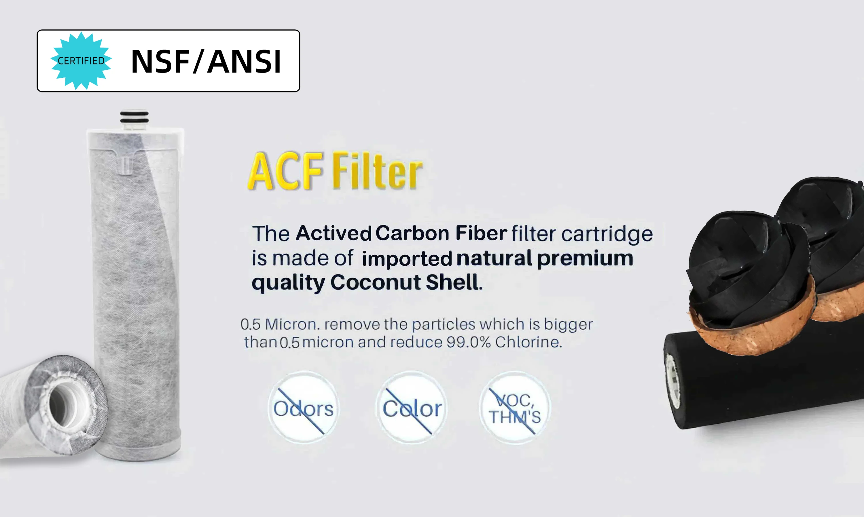 Commercial High Flow 5-Stage Water Filter Coffee Machine Purifier Quick ...