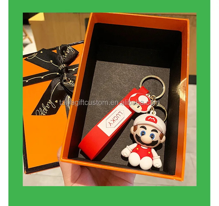 2023 Wholesale 3d Creative Ty-super Mario Gift Key Chain Gift For ...