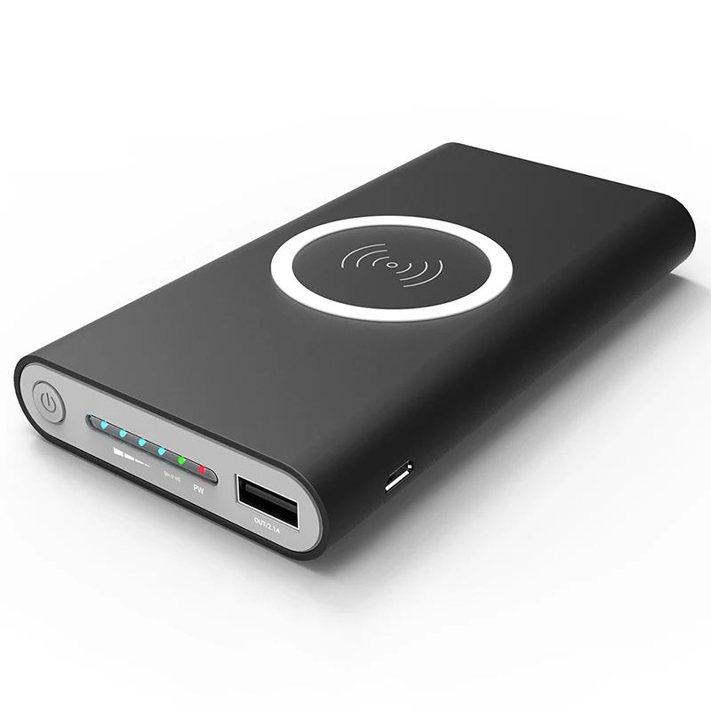 High Quality Power Bank 20000mah Qi Wireless Power Bank 10000mah Qi ...