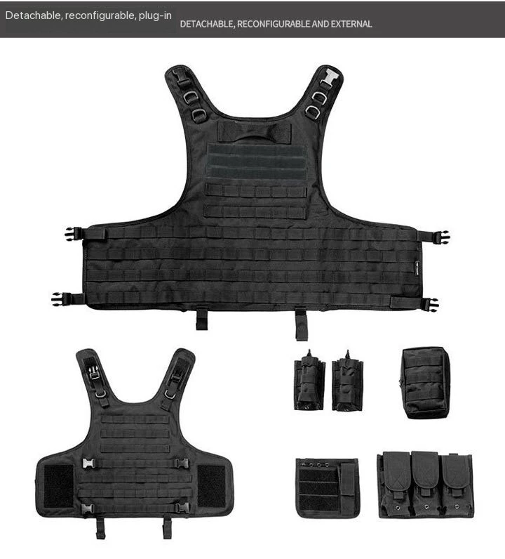 Tactical Air Gun Color Bullet Vest-High Density 600D Polyester ...