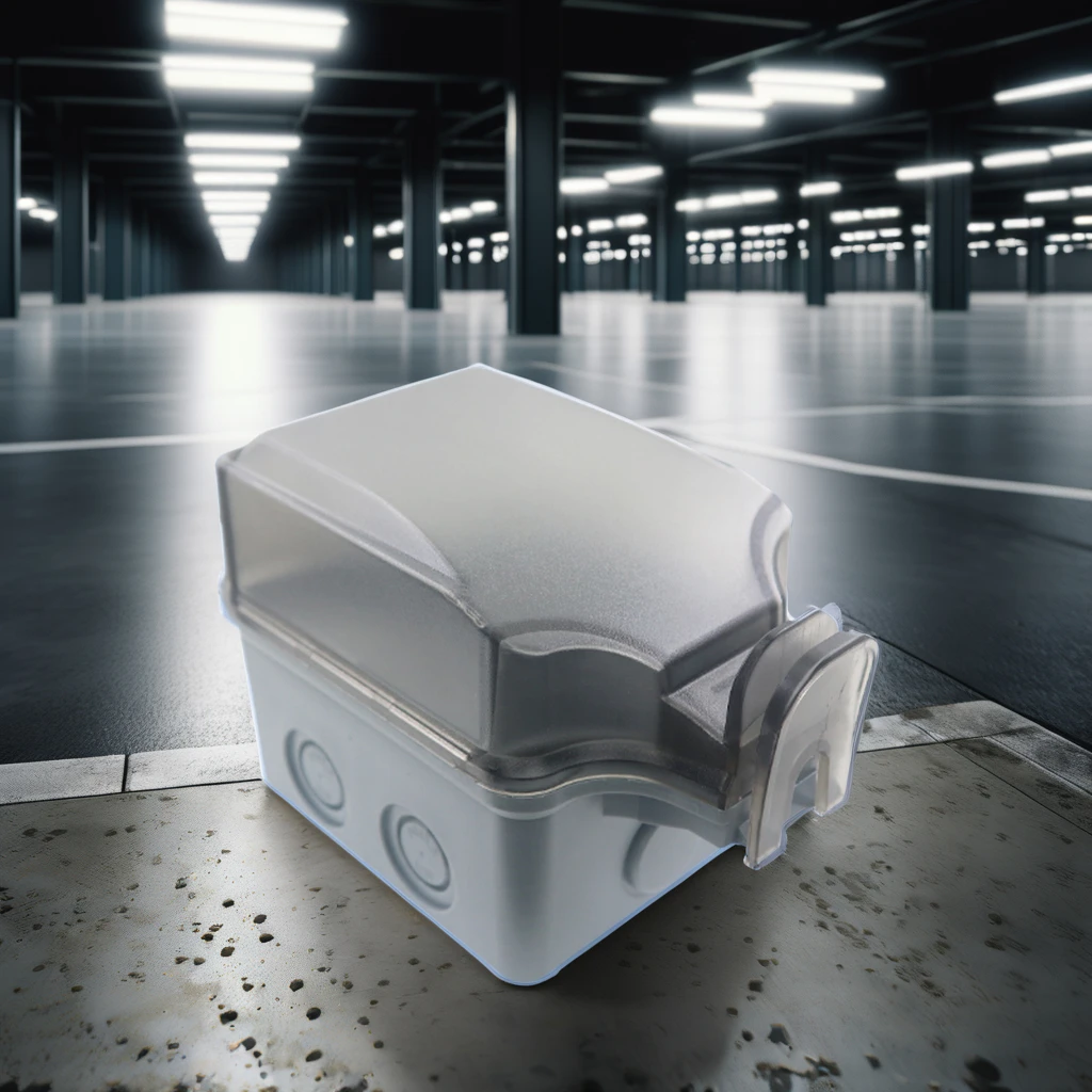 Surface mounted socket anti-rain transparent concealed waterproof box ...