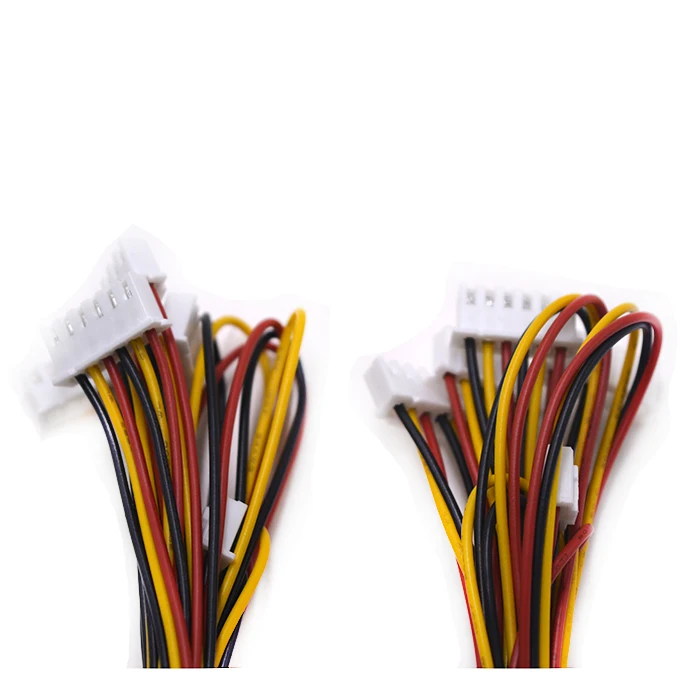 JST XHP 3/6-Pin XH2.5 Series LED Cable Wire Assembly 2.5mm Pitch 24awg Copper Conductor PVC 4 ...
