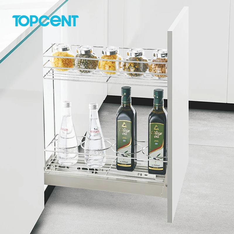 Topcent Multi-functional Kitchen Cabinet Accessories Drawer Seasoning ...