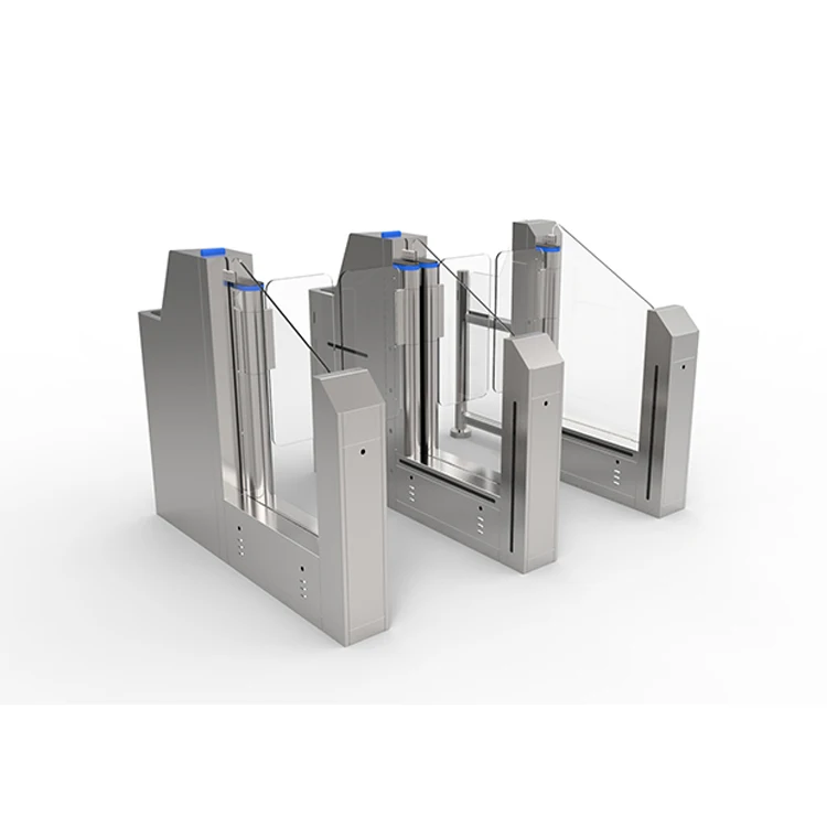 Office Building Entrance Security Access Control Fast Pass Lane ...