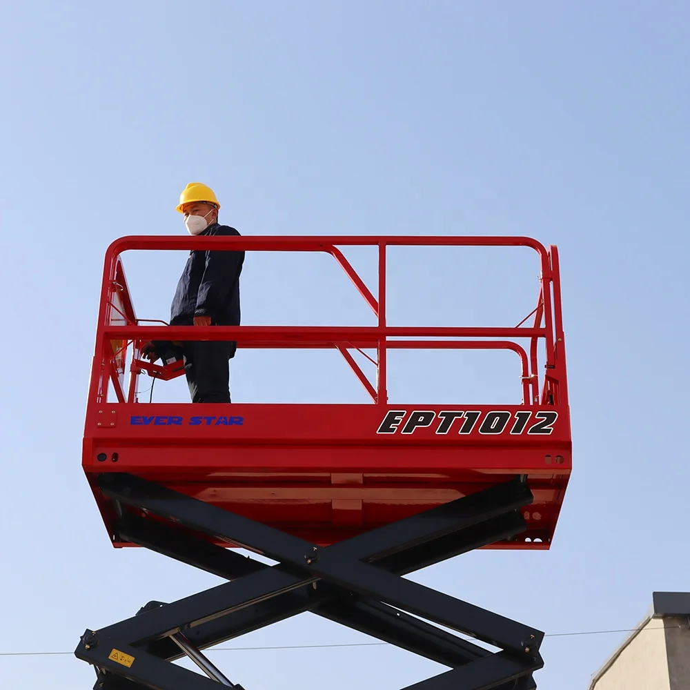 Portable Scissor Lift Elevator - Movable Hydraulic Platform