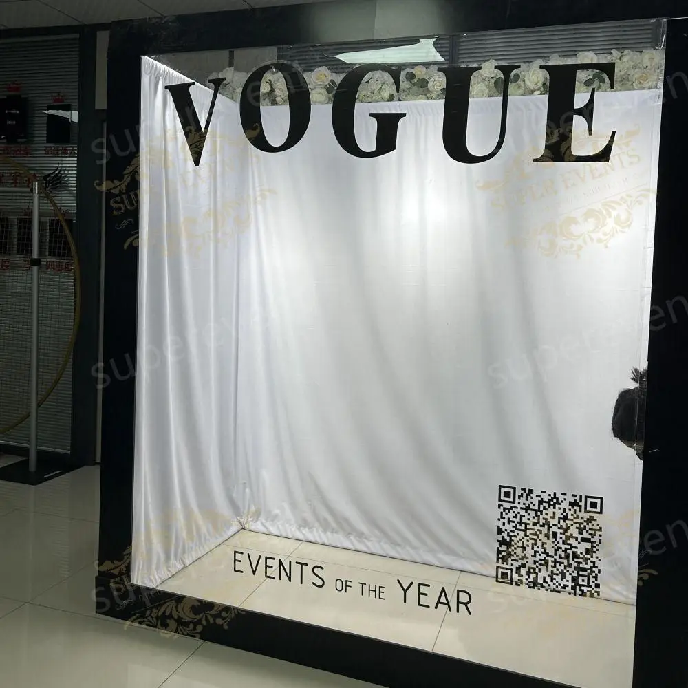 Alibaba.com: Custom Magazine Photo Booth Box with Aluminum Frame, LED ...