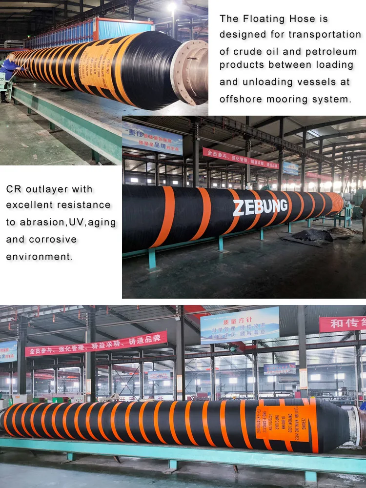 Customized Designing Double Carcass Submarine Oil Hose With Location ...