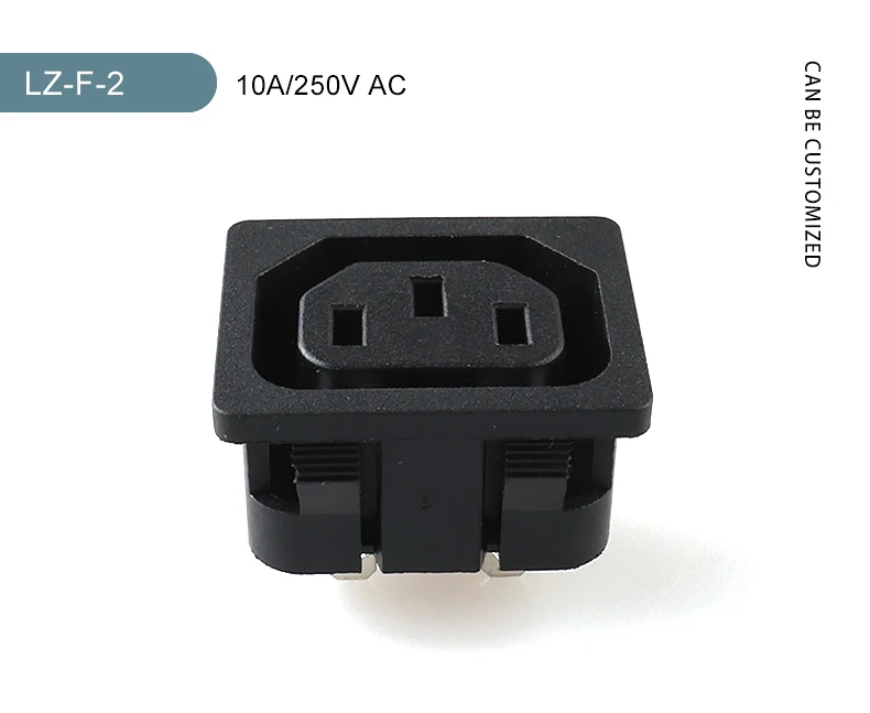 LZ-F-2 C13 3P Female Power Socket - Reliable Industrial Use