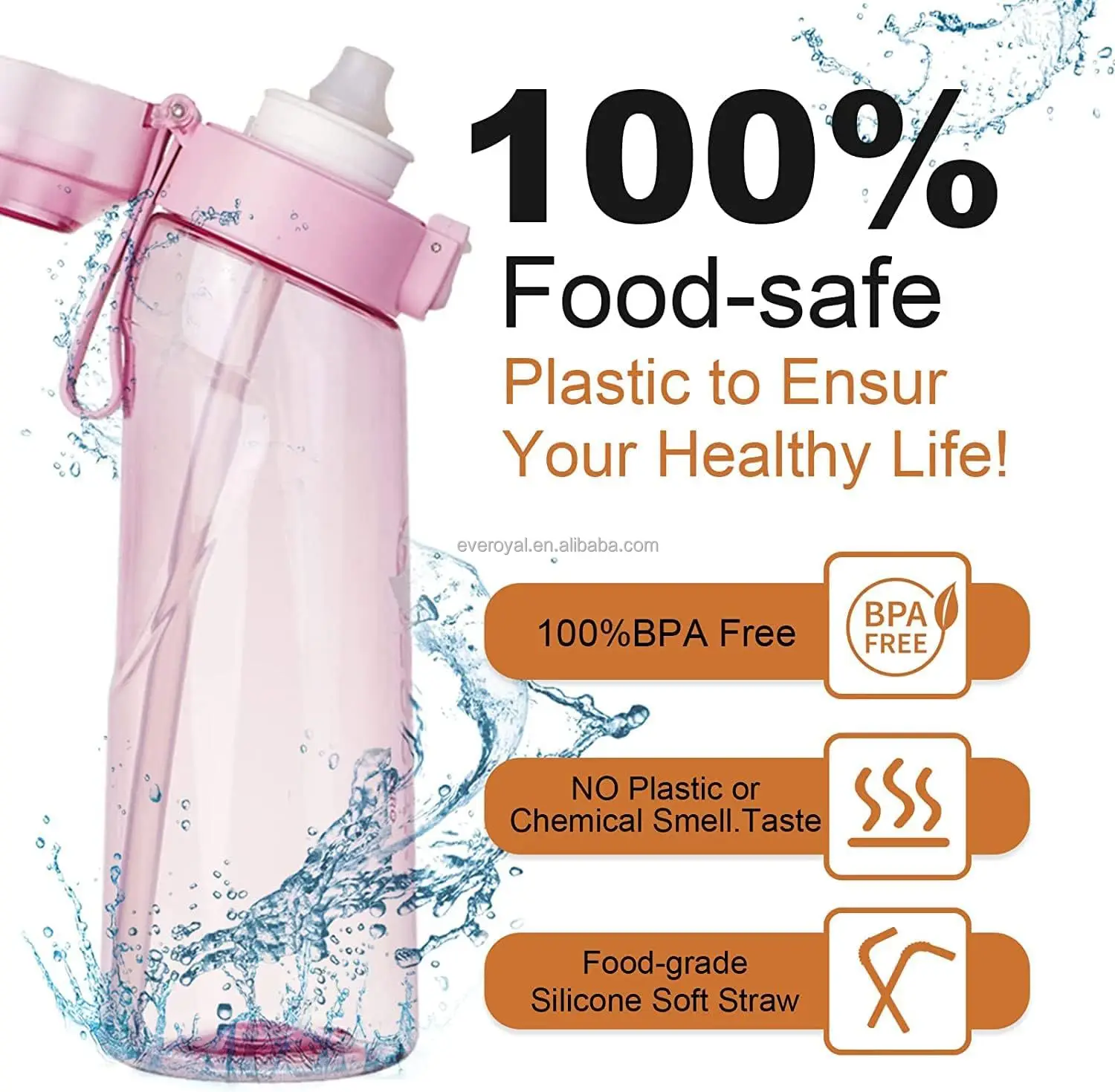 600ml Scent Fruit Flavour Stainless Steel Double Wall Air Up With ...