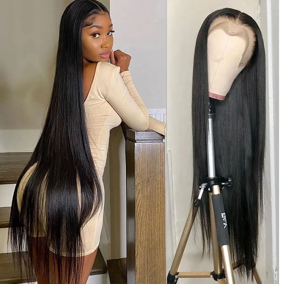 Glueless Cut Lace Wholesale HD Transparent Body Wave Lace Wigs Virgin ...