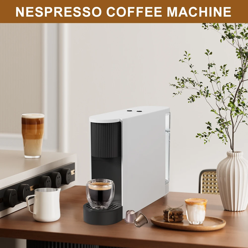 Electric for Nespresso Capsule Coffee Machine 20Bar High Pressure for ...