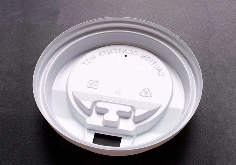80mm 90mm Plastic HIPS Switch Coffee Cup Lids Disposable Lid Leak-proof ...