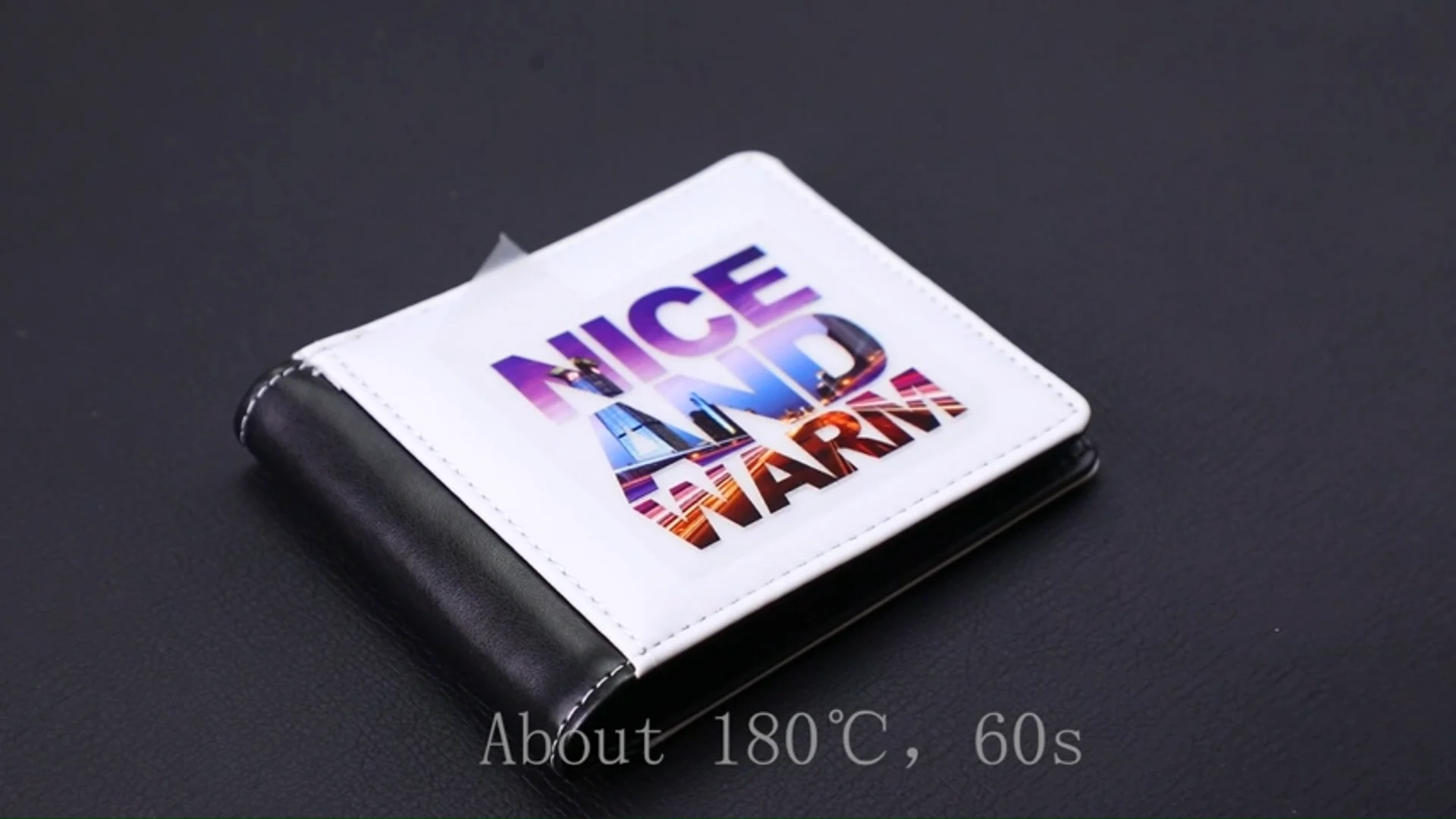 Sublimation Wallet Blank For Men Pu Leather Heat Transfer Diy Bank Card ...