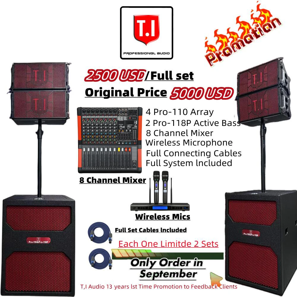 High Quality Audio Center Line Array Speakers Single 10 Inch Sound ...