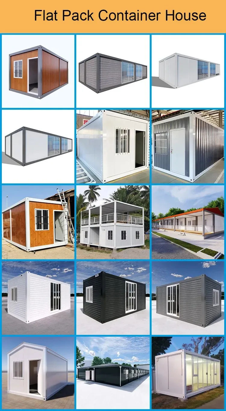 Modern Foldable Prefab House - Luxury Living Container Homes