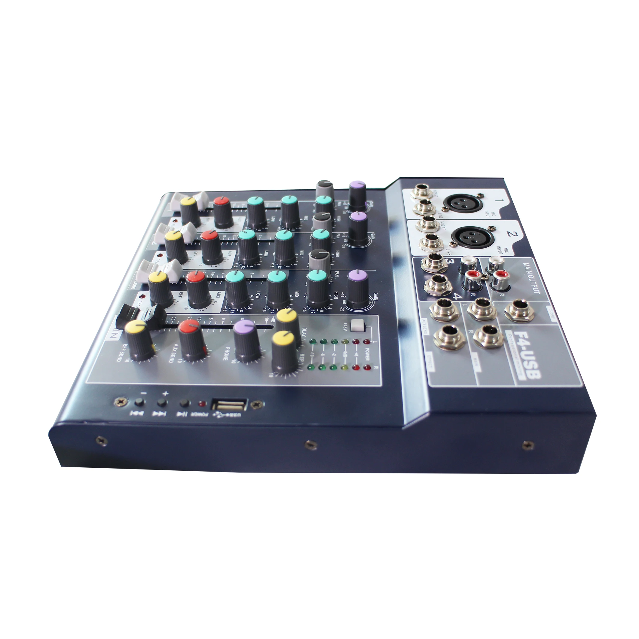 7-channel Ultra Low Noise Mixing Designed Mixer With 60mm Dust-proof ...