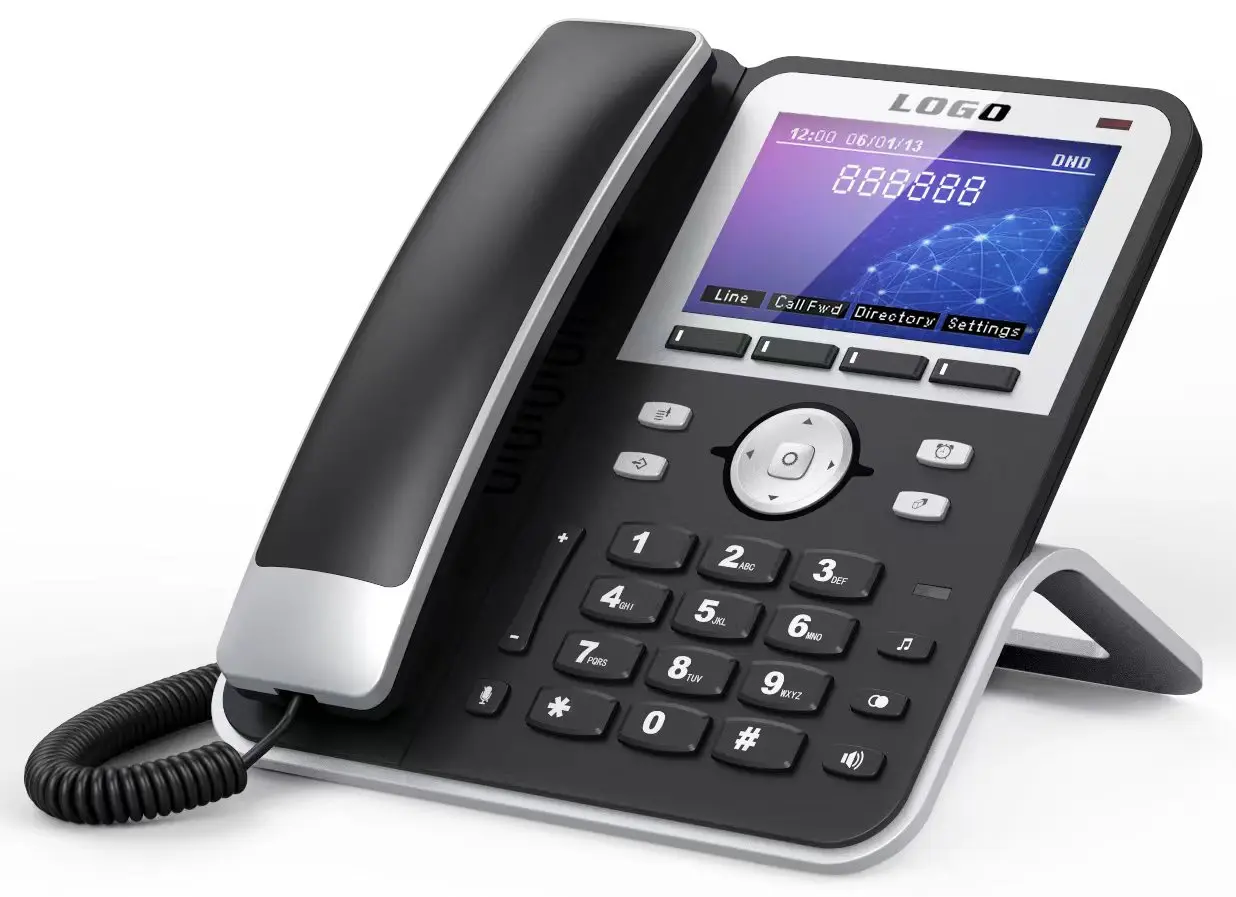 2023 Latest 4G LTE PSTN Desktop Telephone with Recording