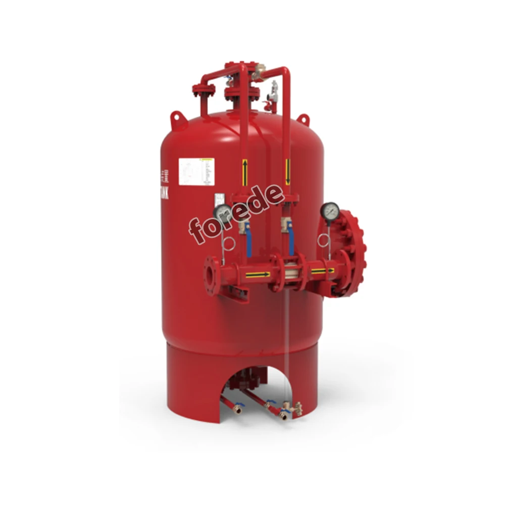 Forede Vertical Fixed Foam Concentrate Bladdertank For Fire Fighting ...