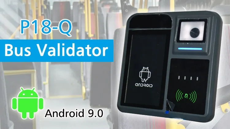Nfc Card Reader Barcode Scanning Qr Bus Ticket Collection Bus Validator ...
